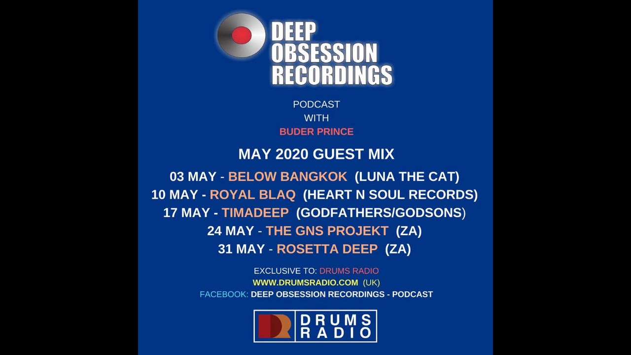 Deep Obsession Recordings Podcast guest mix by Below Bangkok (03.05. ...