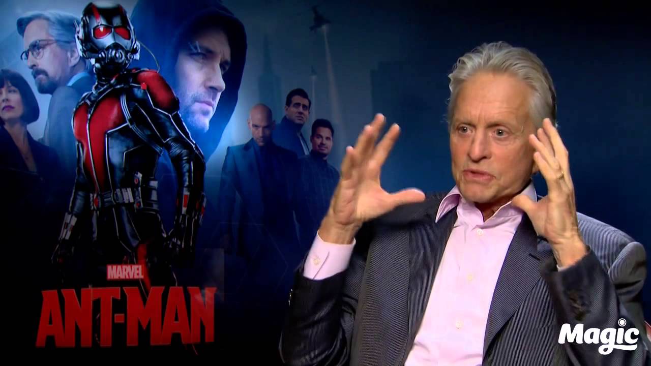 Nick Snaith chats to Michael Douglas about Ant Man - YouTube