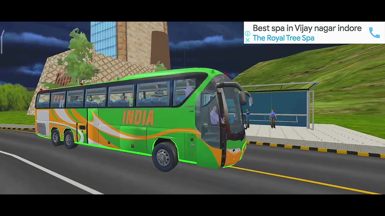 City bas simulator game Android app - YouTube