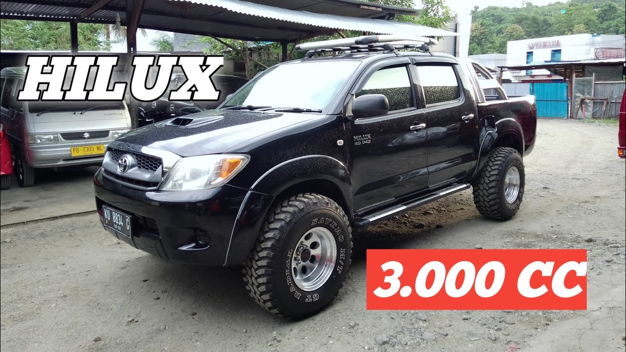 Di Jual ! Hilux Double Cabin 3.0 G Tahun 2010 ! modif offroad ! - YouTube
