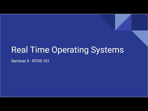Seminario II - RTOS - YouTube