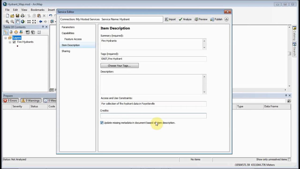 Prepping data for the ArcGIS Collector app - part3 - YouTube
