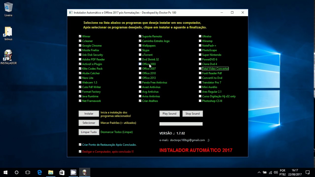 Instalador De Aplicativo