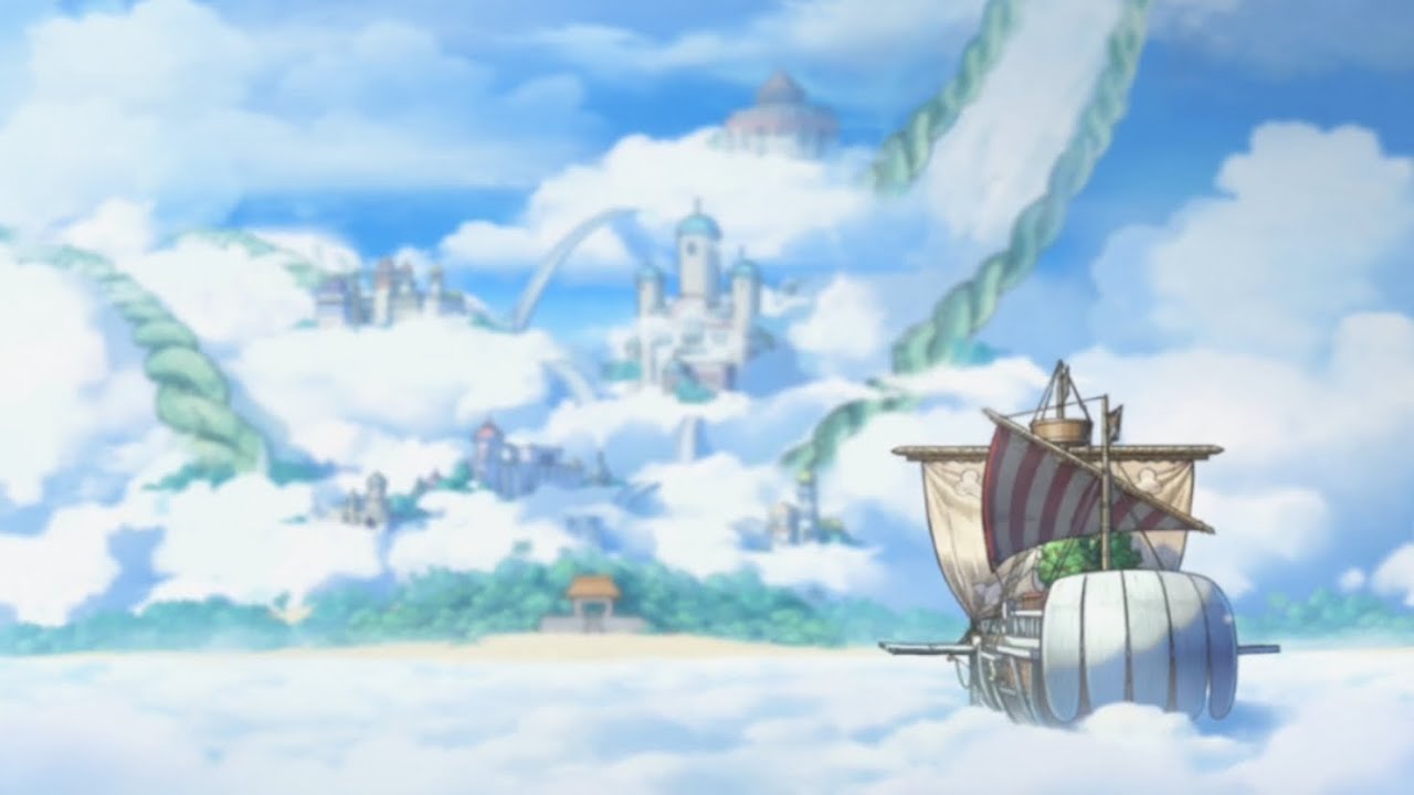 The Island in the Clouds Straw Hats Ascend to Skypiea! | Skypiea Arc ...