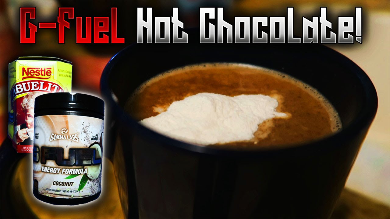 G-Fuel Coconut Hot Chocolate Flavor?! - YouTube