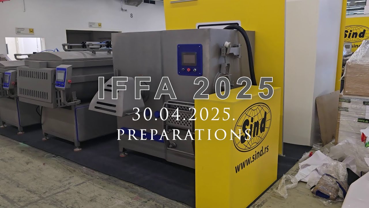 IFFA 2025 30.04.2025 preparations - YouTube