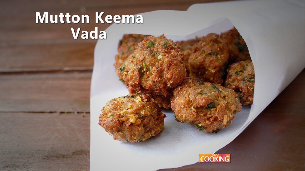 Mutton Keema Vada | Kari vadai | Kheema vada | Minced meat snacks | Non ...