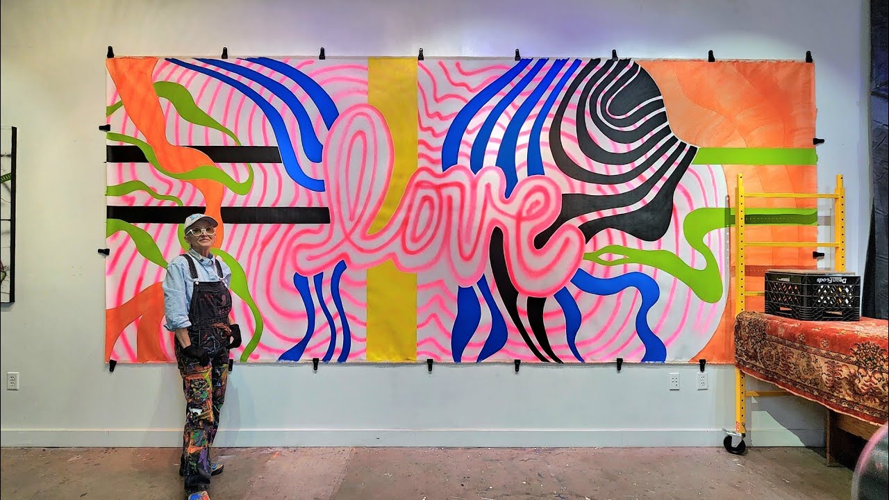 In the Studio with American Artist Nancy Good, Las Vegas, NV, USA ...