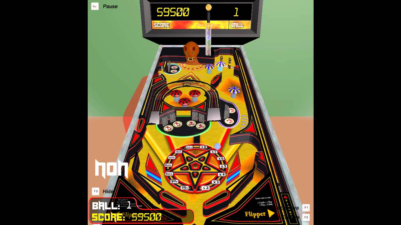 Blender Pinball Devil's Pinball Bugs - YouTube