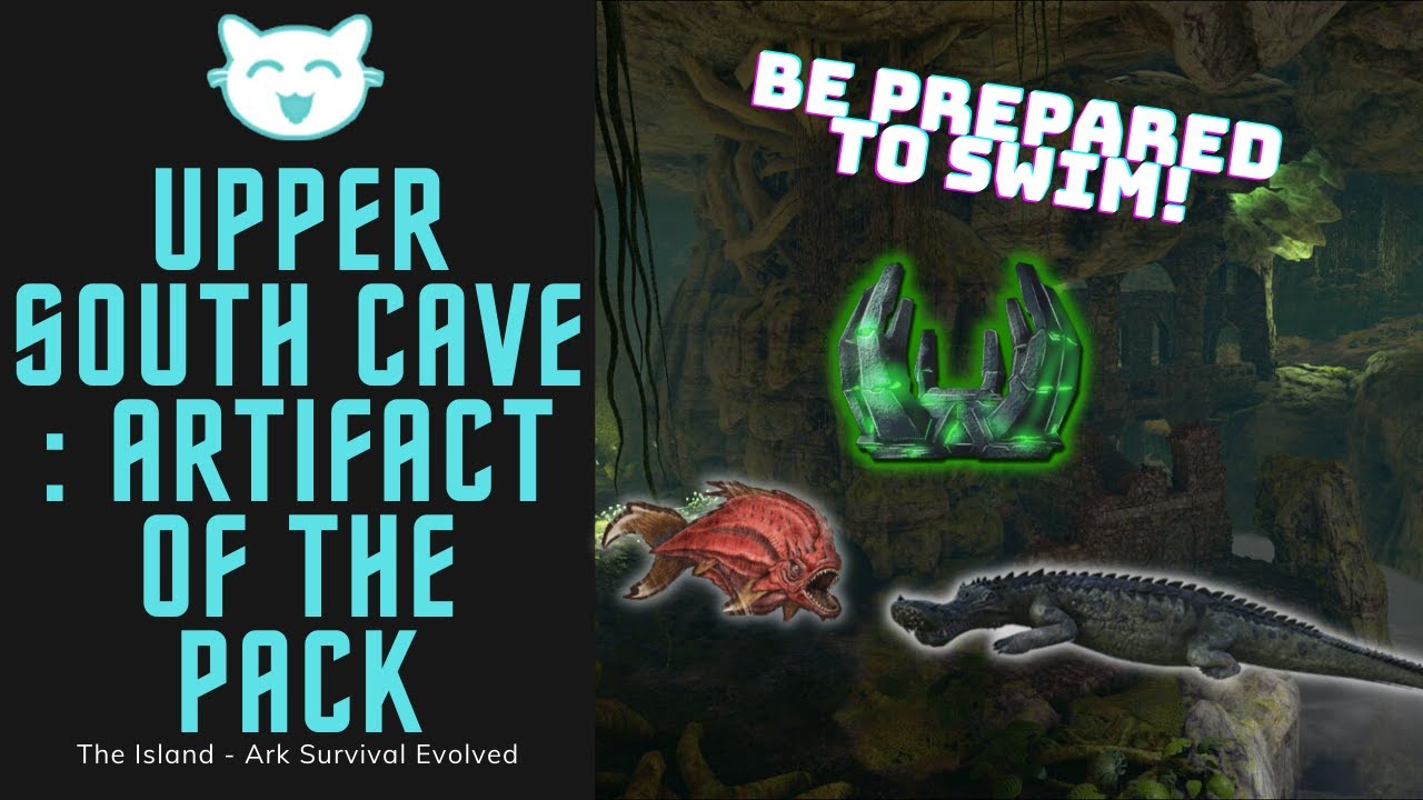 ARTIFACT OF THE PACK - THE ISLAND - UPPER SOUTH CAVE - Ark Survival ...