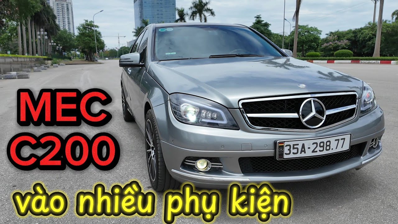 Về tiếp Mec C200 sang trọng với tầm tiền ngang Vios cùng đời - YouTube