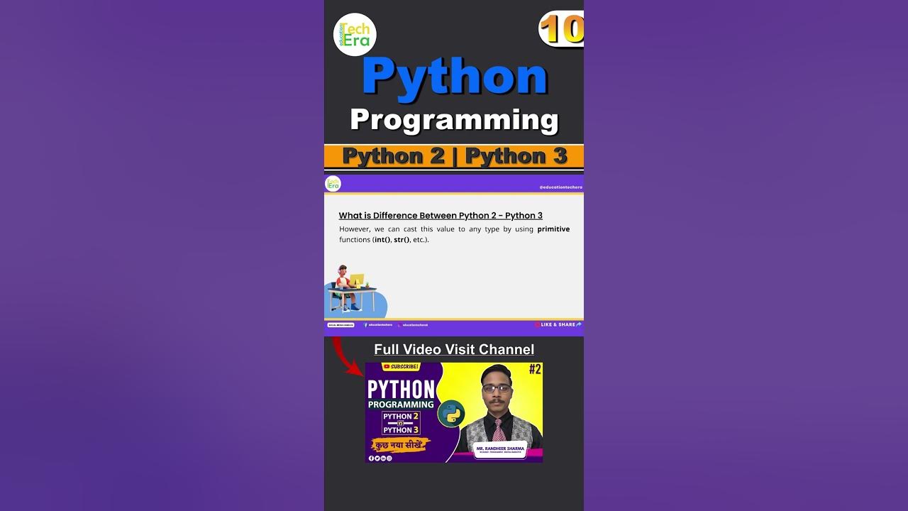 Why Python 3 Doesnt Contain The Xrange Function Educationtechera Python Youtube