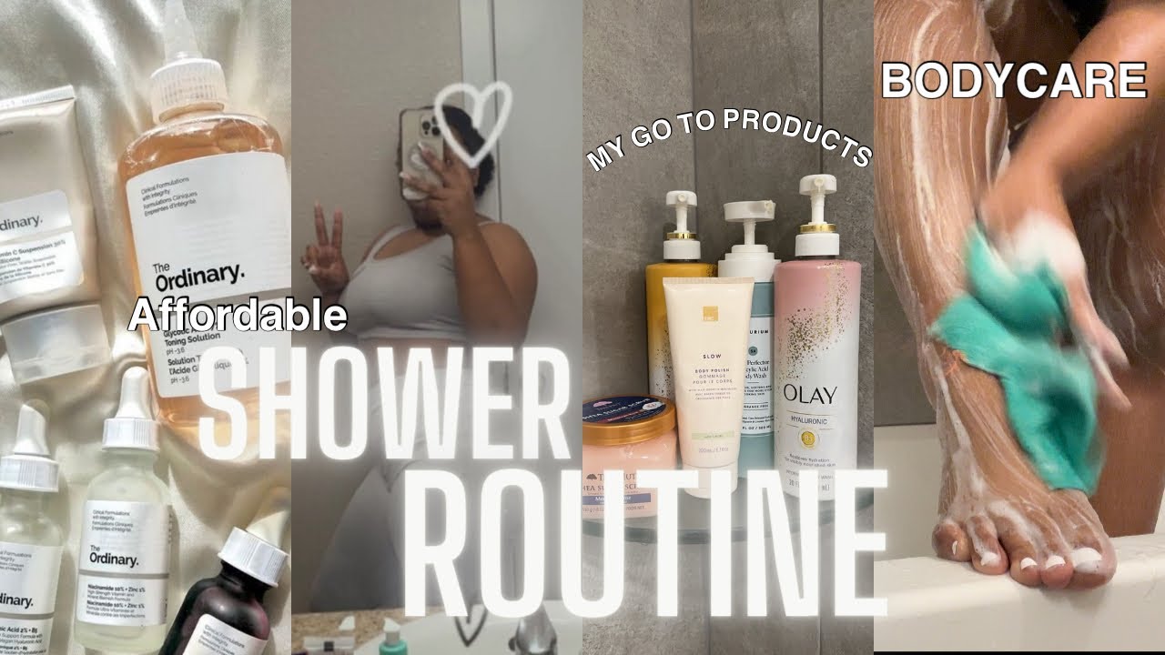 AFFORDABLE SHOWER ROUTINE 2024| Hygiene Tips, Self Care, Body Care and ...