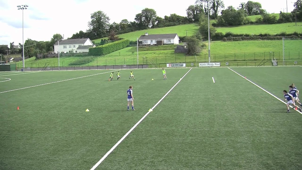 Gaelic Football 3 On 3 Goal Drill YouTube gaelic-football-3-on-3-goal-drill-youtube