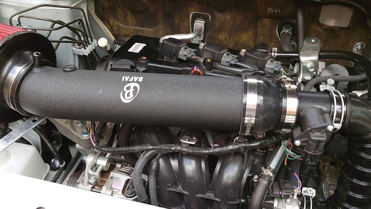 2019 Mitsubishi mirage g4 racing intake - YouTube