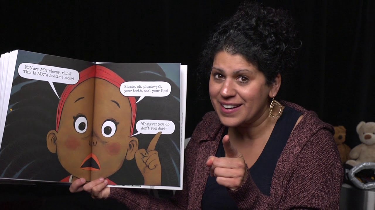 5 Minute Bed Time Stories with Ms Elaine STOP THAT YAWN! - YouTube