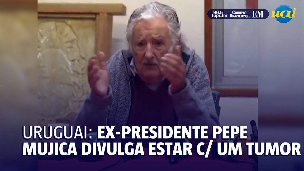 Pepe Mujica anuncia que está com câncer de esôfago - YouTube
