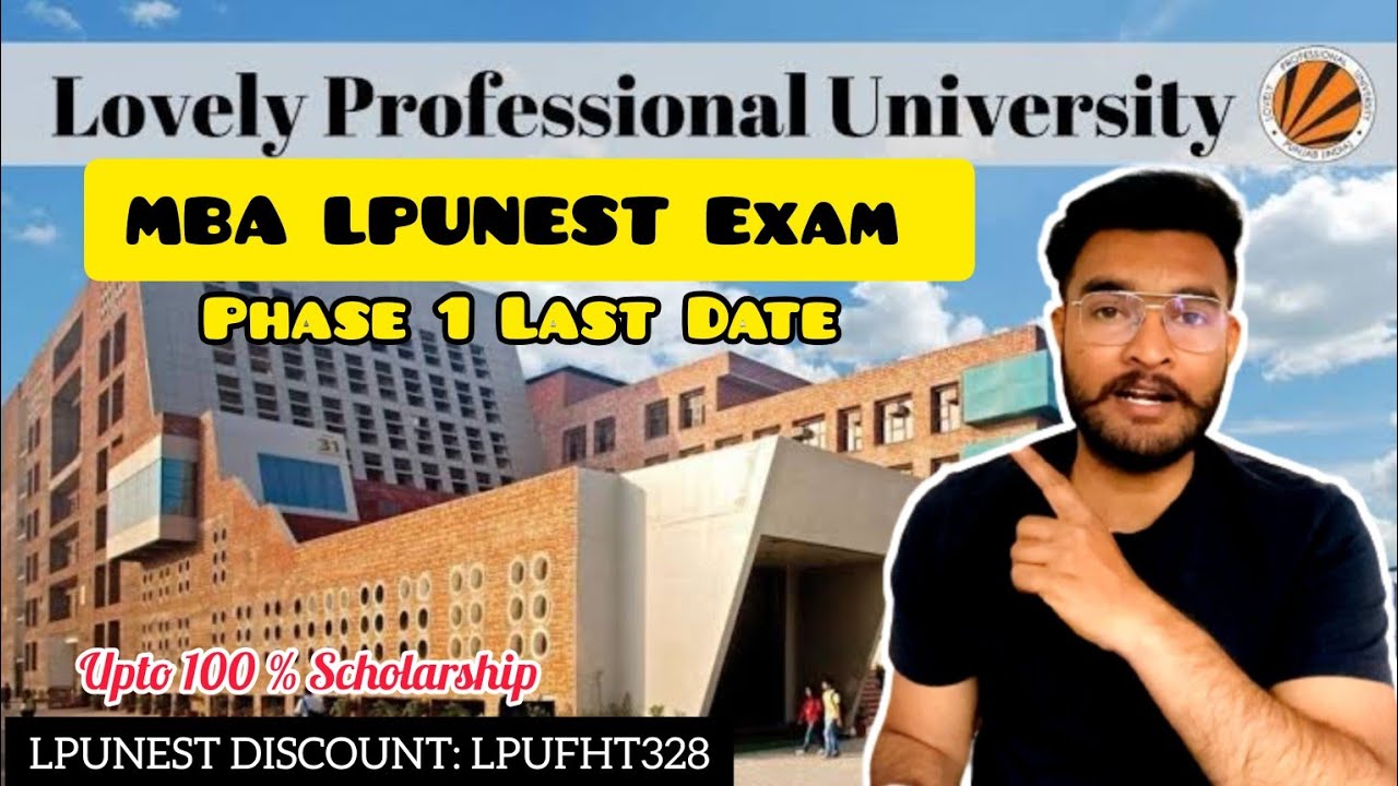 MBA LPUNEST PHASE 1 LAST DATE 2025 | LPUNEST EXAM PAPER PATTERN ...