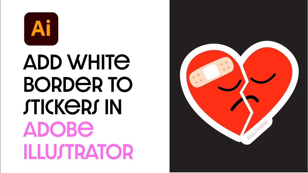 How To Add A White Border To Stickers Using Adobe Illustrator YouTube how-to-add-a-white-border-to-stickers-using-adobe-illustrator-youtube