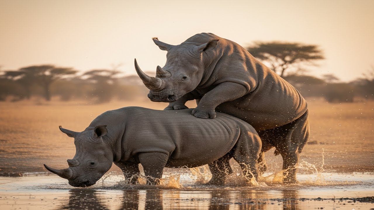 Rhino Senses | How They Hear, Smell, and See the World - YouTube