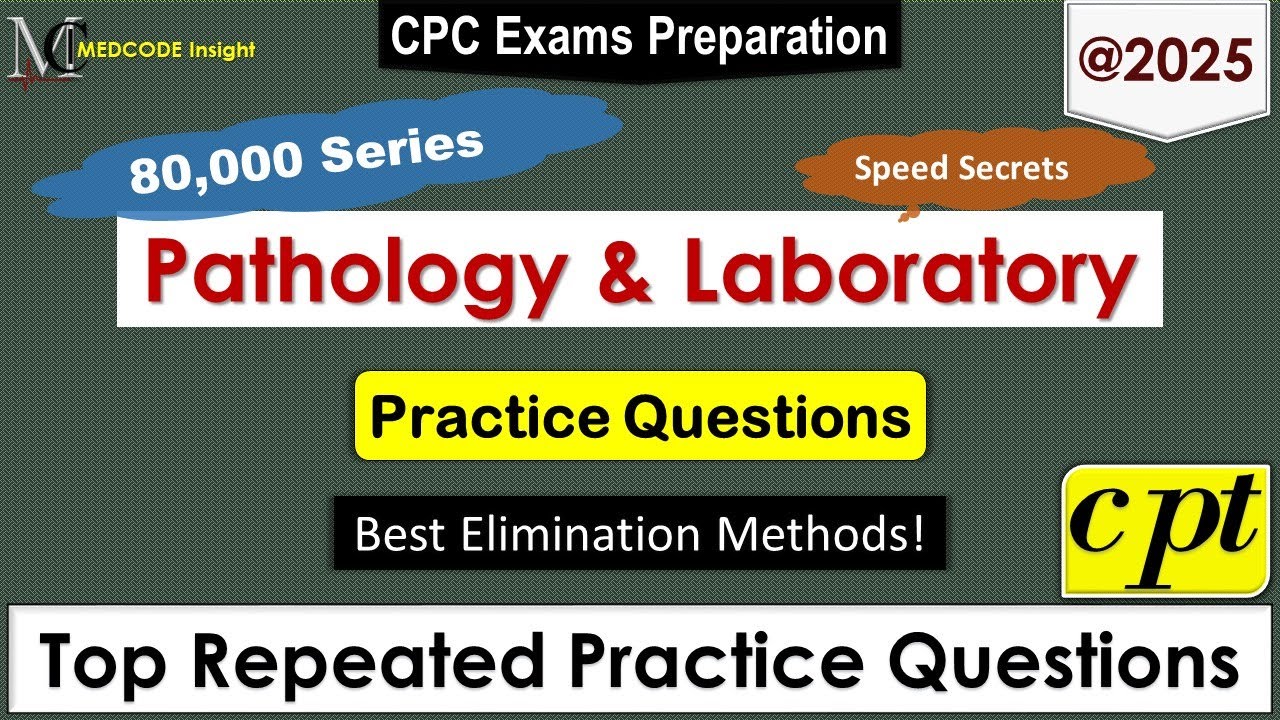 CPT Pathology and Laboratory Practice question Part 2 - YouTube