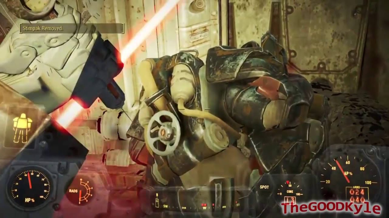 Fallout 4: Vault 95 + Big Guns Bobblehead - YouTube