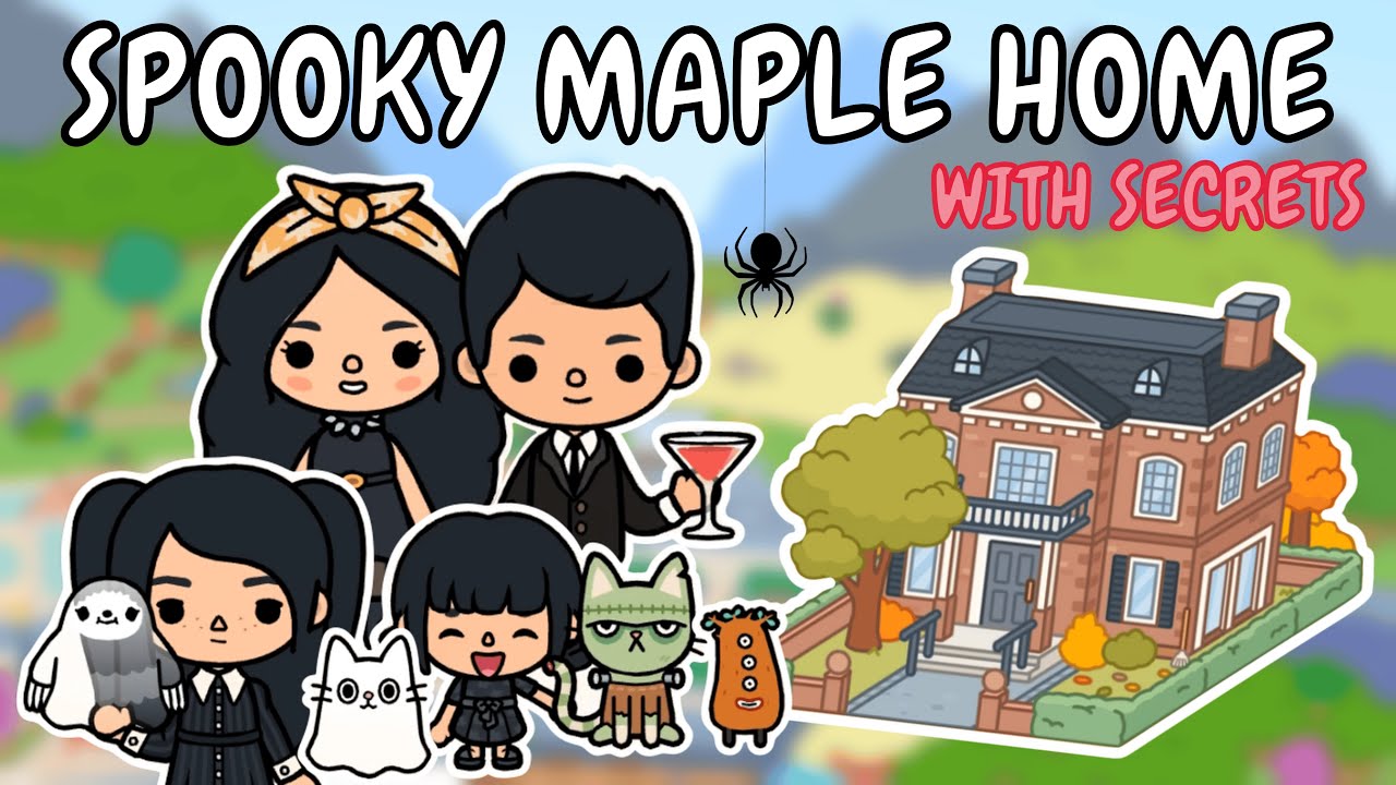 Spooky Maple Avenue Building 👻🕷️ Toca Boca House Ideas 🕸️ TOCA GIRLZ ...