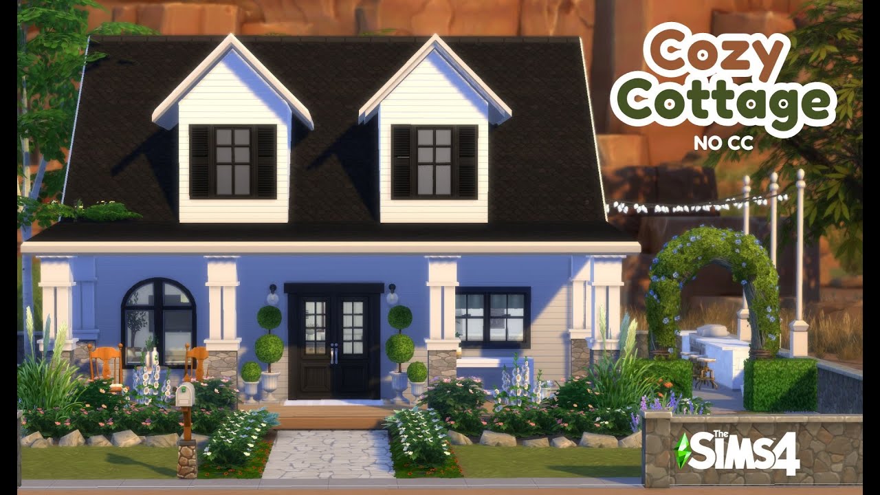 The Sims 4 The Cozy Corner House Makeover Speed Build - YouTube