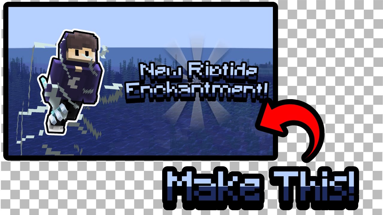 How to make a Minecraft Thumbnail! - YouTube