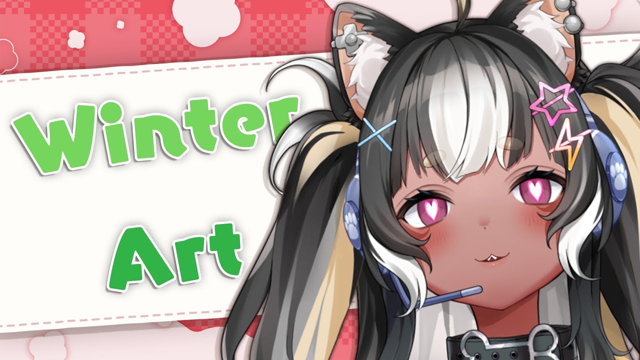 Winter Cuddles? | Art Stream |【Rara Rocora | V4Mirai】 - YouTube