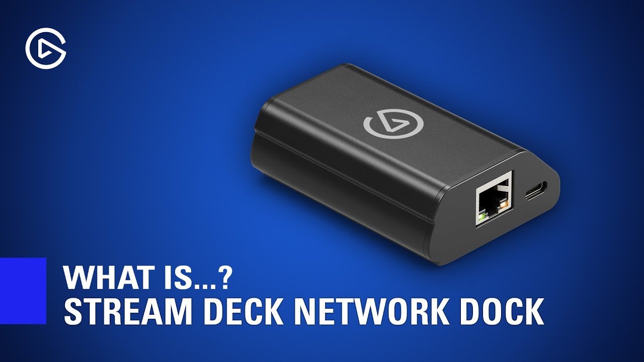 Elgato Network Dock: Add Ethernet To Any Stream Deck - YouTube