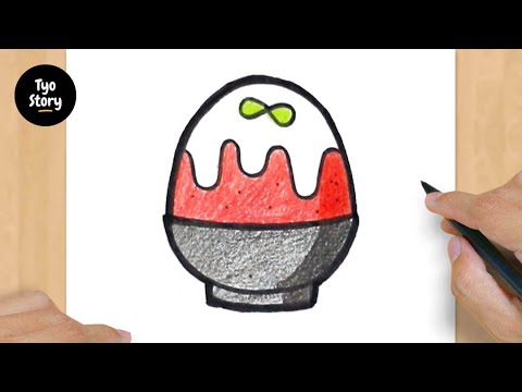 #556 How to Draw a Bingsoo - Easy Drawing Tutorial - YouTube