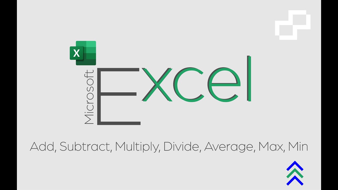 Multiplication Division Average Maximum And Minimum In Excel Basic Excel Formulas YouTube Multiplication Division Average Maximum And Minimum In Excel Basic Excel Formulas YouTube