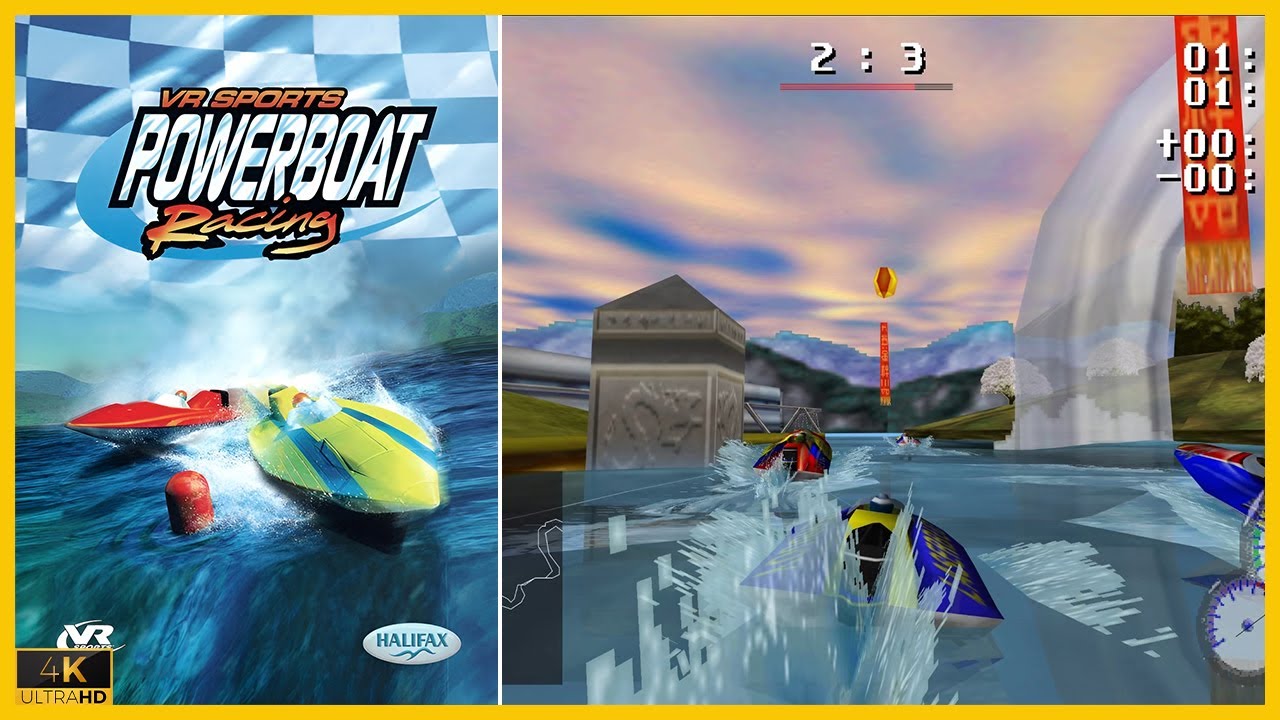 PC First Look [266] | VR Sports Powerboat Racing (1998) | 4K 2160p ...