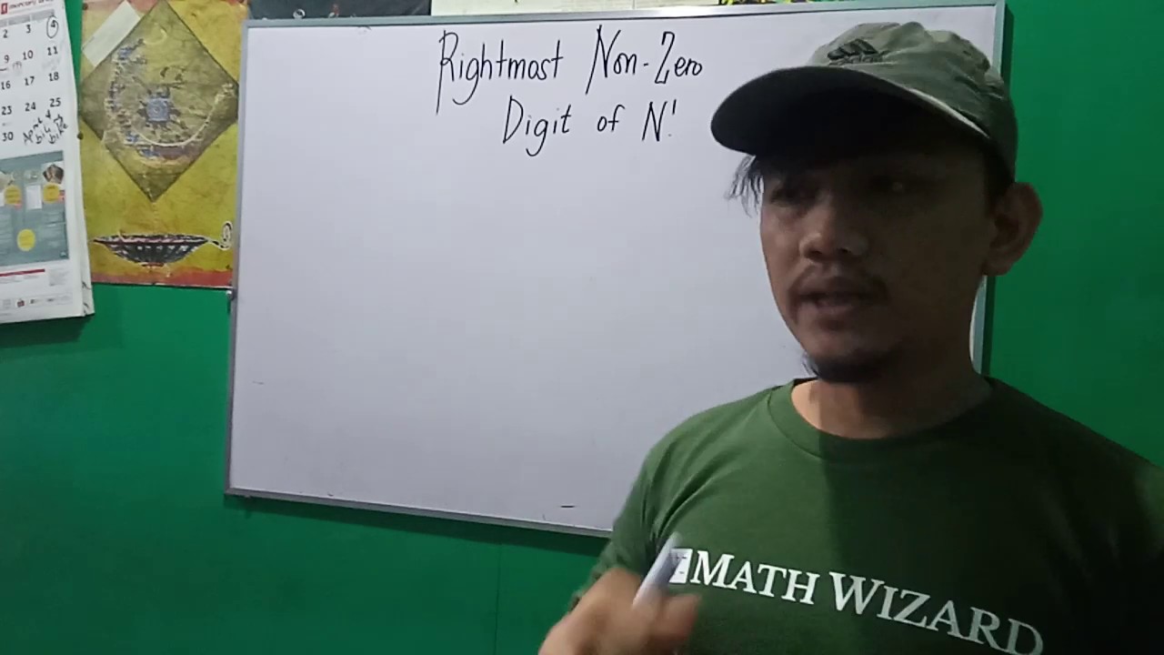 Number Theory: Rightmost Non-Zero Digit of a Factorial - YouTube