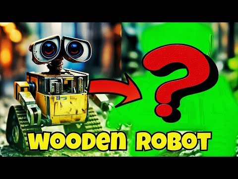 Laser Cut Wooden WALL-E Robot – Step-by-Step CNC Laser Cutting & Assembly Tutorial
