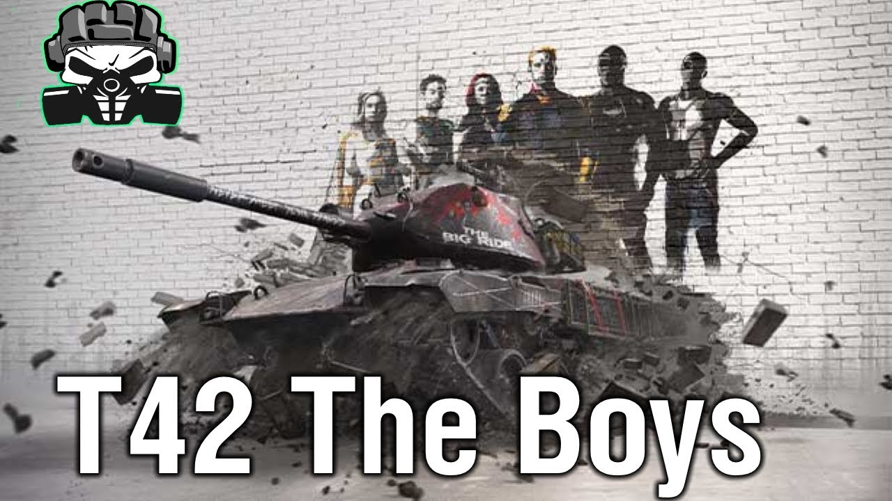 World of tanks| T42 Tanque premium con temática The Boys | review - YouTube