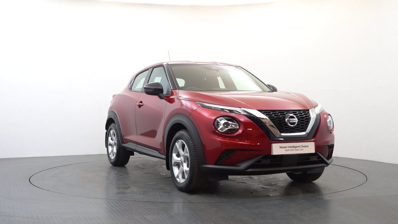 Nissan Next Generation Juke Acenta in Fuji Sunset Red Premium Metallic ...