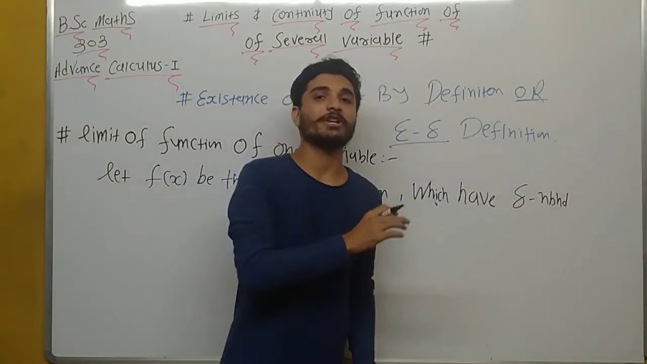Lecture 15 Limits And Continuity Of Function Of Several Variable Lecture 15 Limits And Continuity Of Function Of Several Variable