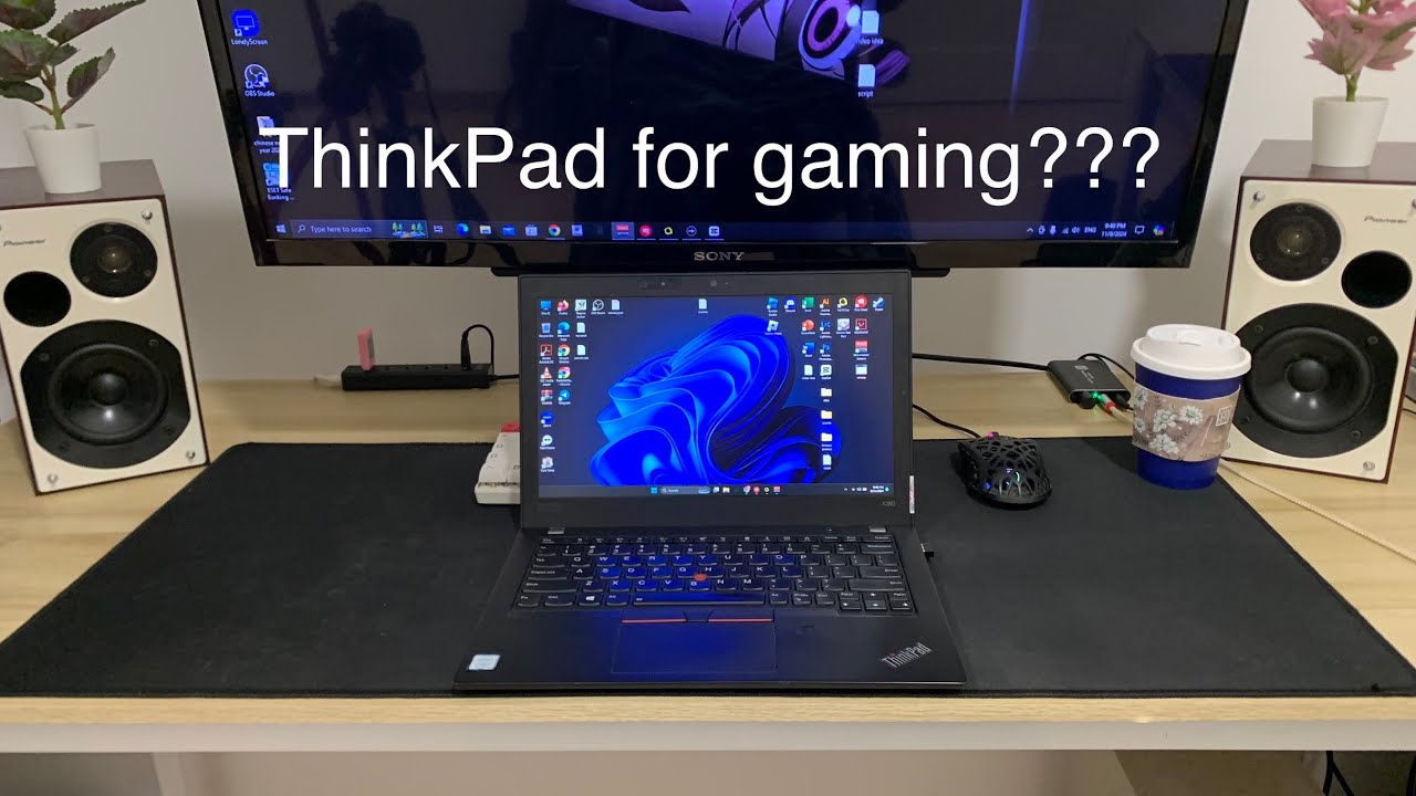 Can you game on a Thinkpad? (2024) - YouTube