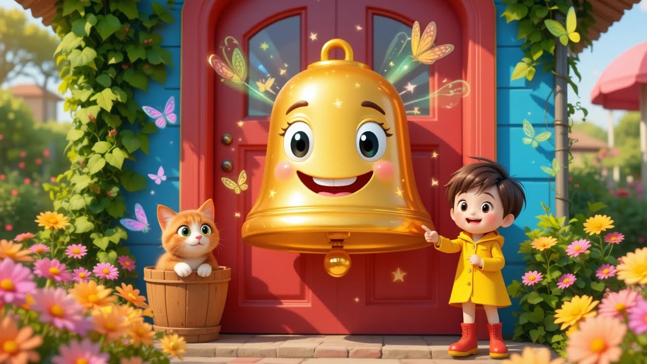 Ding Dong Bell R1E1602 | Fun and Calming Song for Kids | Catchy Song ...
