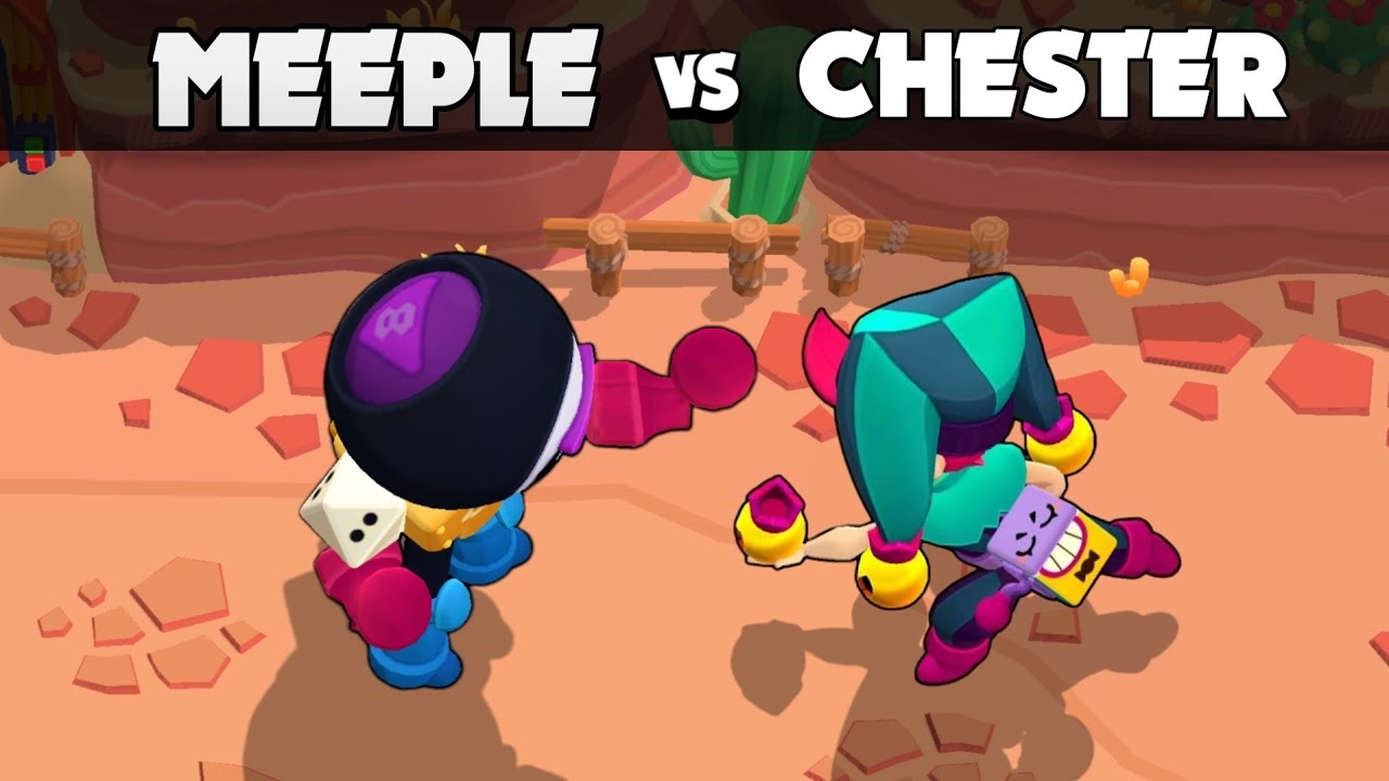 MEEPLE vs CHESTER | 1vs1 Brawl Stars - YouTube