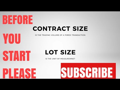 What is lot size and contract size - YouTube