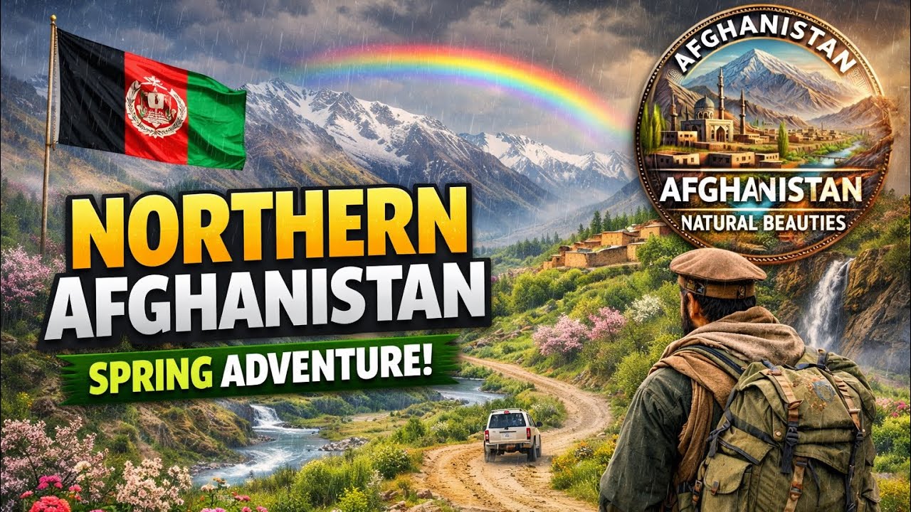 Northern Afghanistan Spring Journey 🌧️🌸 | Hidden Natural Beauties You ...