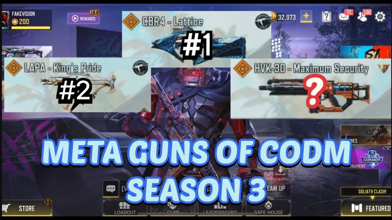 META GUNS OF CODM SEASON 3.. - YouTube
