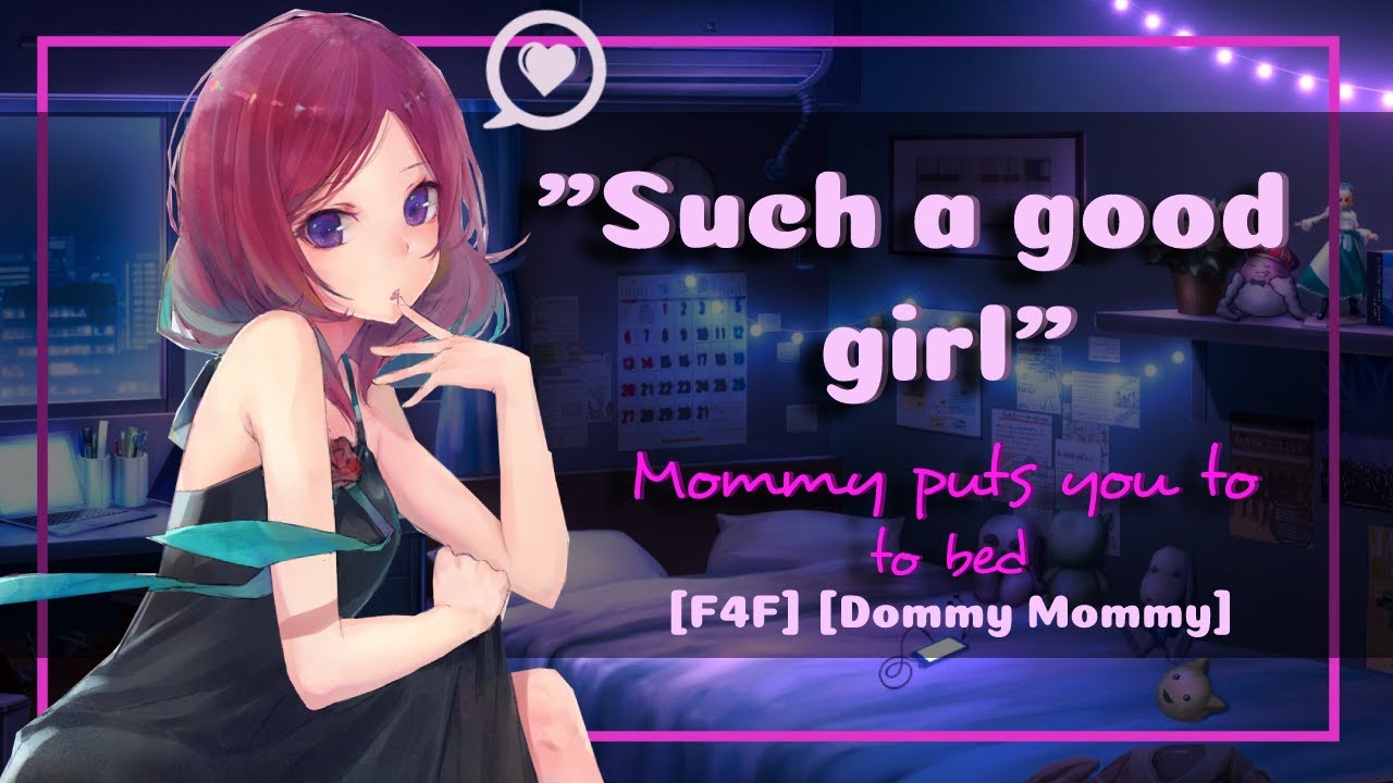 [ASMR] [ROLEPLAY] [F4F] Dom mommy puts you to bed [FDom] - YouTube