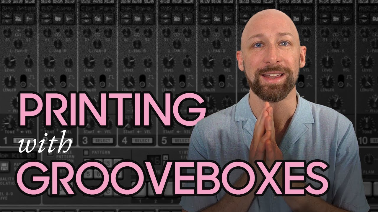 Printing with Grooveboxes (using Reason as a VST in Ableton Live) - YouTube