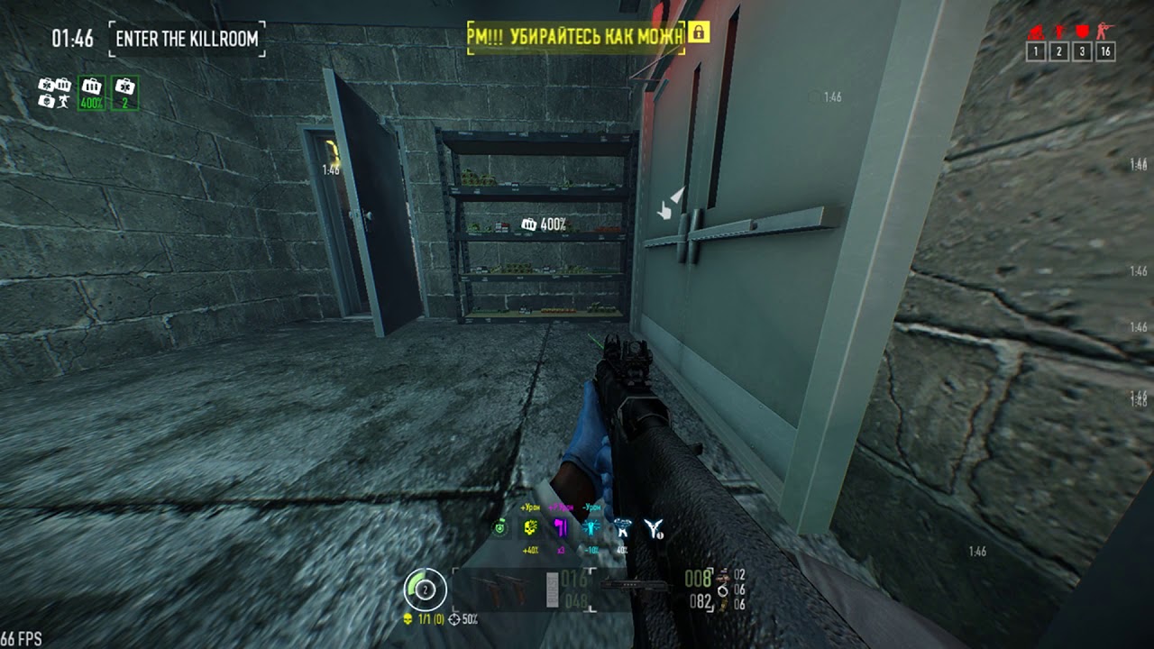 Payday 2 - Cursed Kill Room, Death Sentence[OD], Solo, No (AI, Downs ...