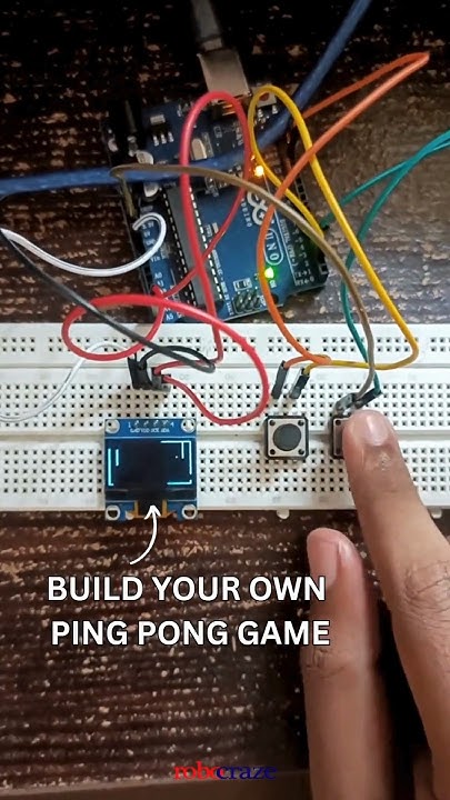 Building a DIY Ping Pong Game with Arduino! - YouTube