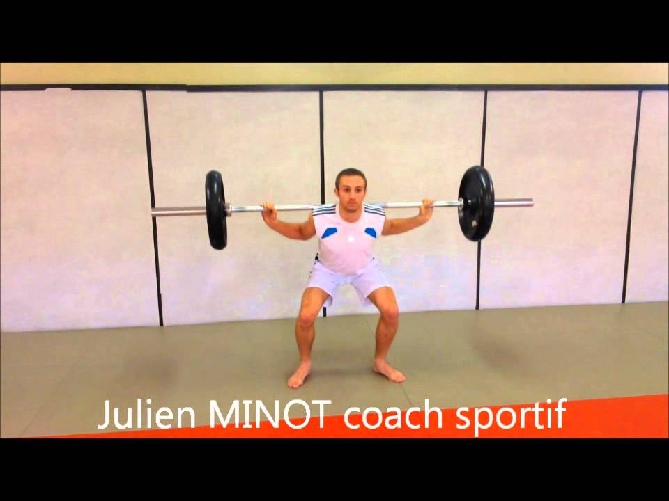 quadriceps demi squat AR - YouTube